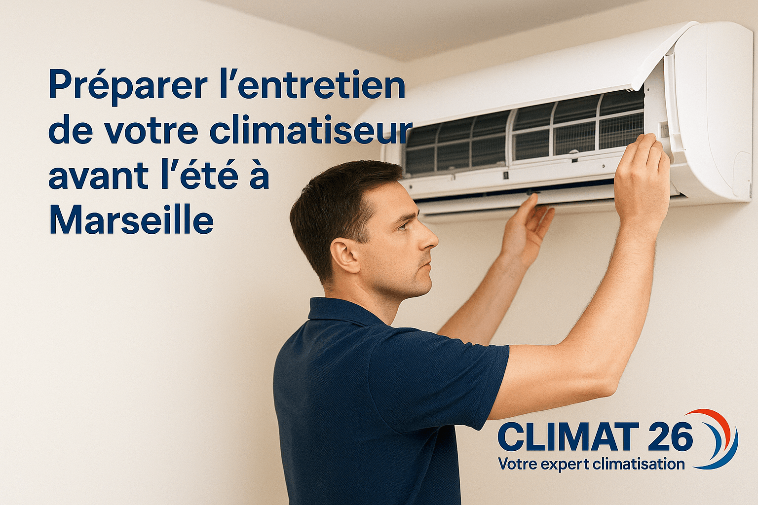 entretien climatisation sur marseille - Climat26